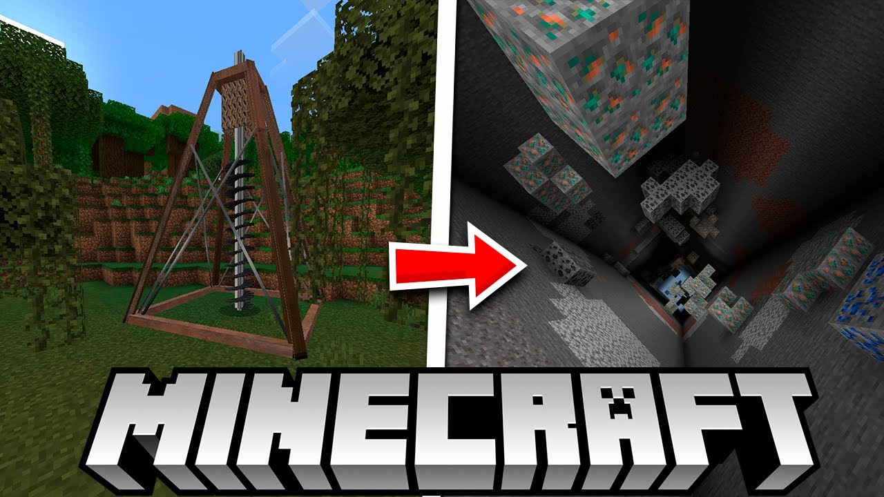 NOVA MANEIRA DE MINERAR NO MINECRAFT ! MINERAL FINDER - YouTube