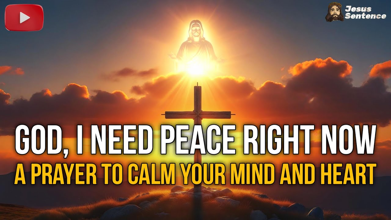 Peace in the Middle of the Storm 🌧️ | A Prayer to Calm Your Mind and ...