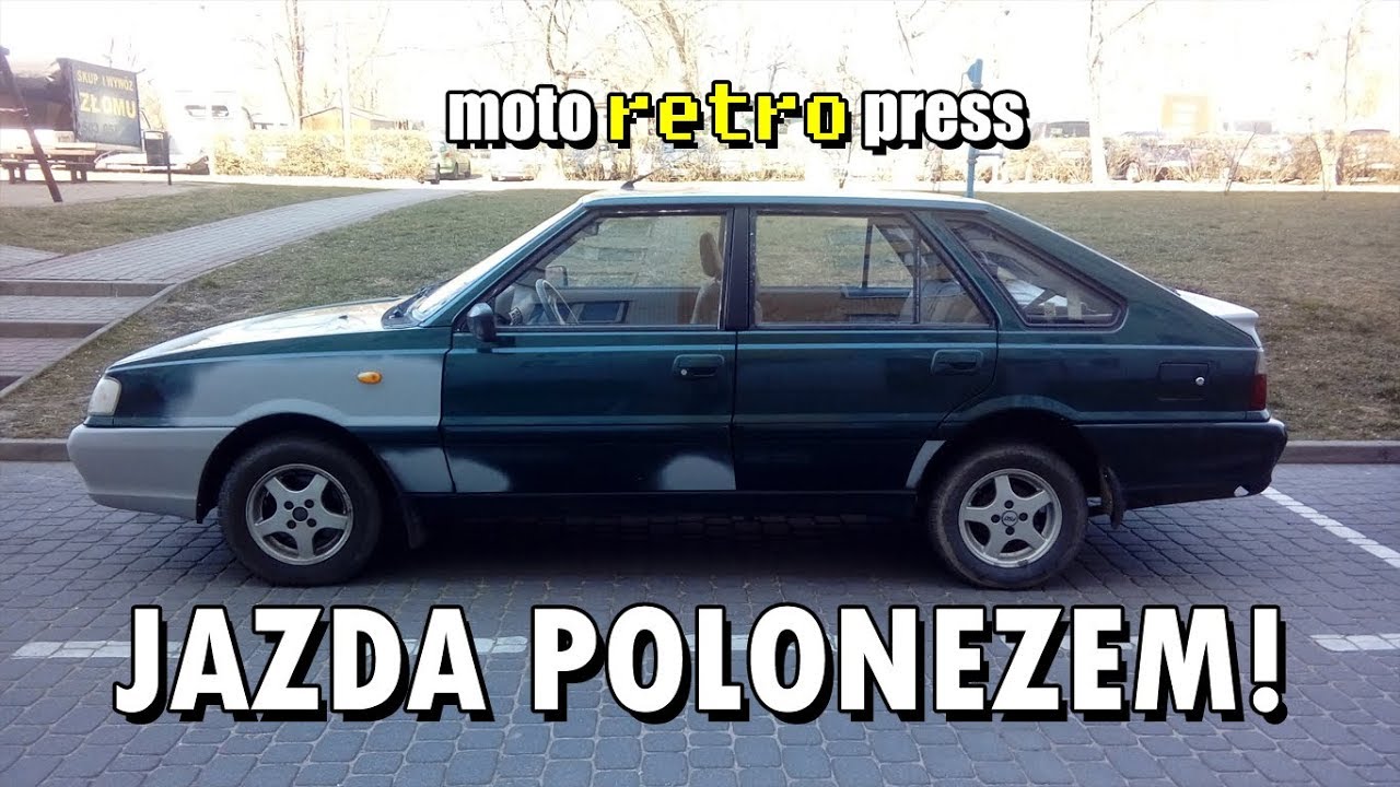 FSO Polonez Caro Plus - jazda po mieście - YouTube