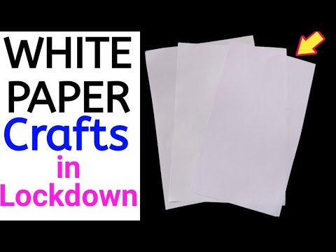 Easy and Cheap White Paper Craft Ideas/Best DIY Father's Day Gift Ideas ...