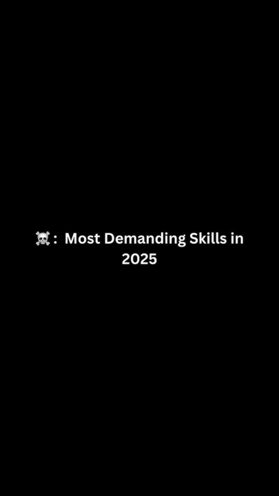 Most Demanding Skill in 2025 #coding #programming #webdevelopment #job #interview #placement # ...