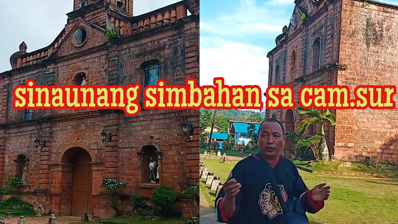 sinaunang simbahan sa cam.sur - YouTube