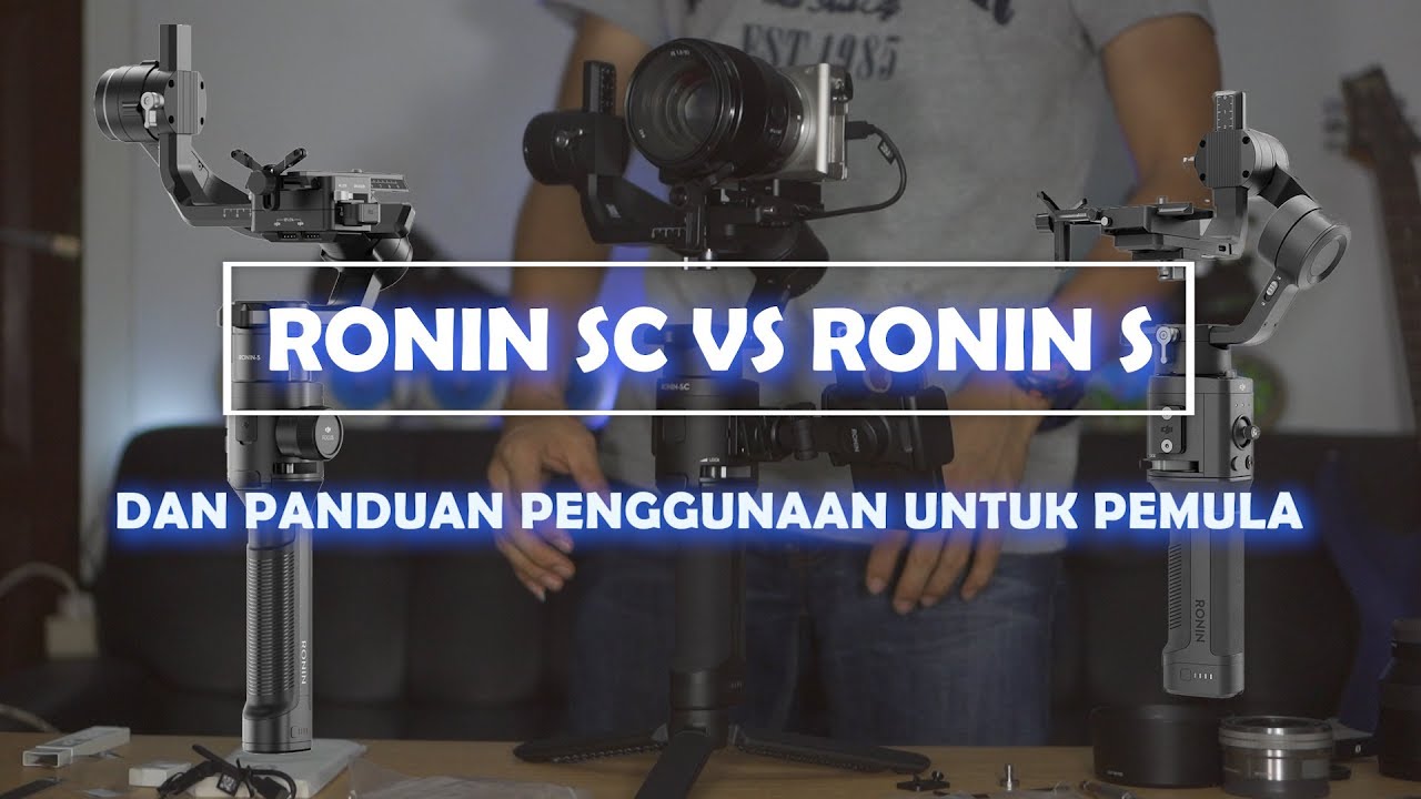 Unboxing DJI Ronin SC, Panduan Penggunaan untuk Pemula dan perbandingan ...
