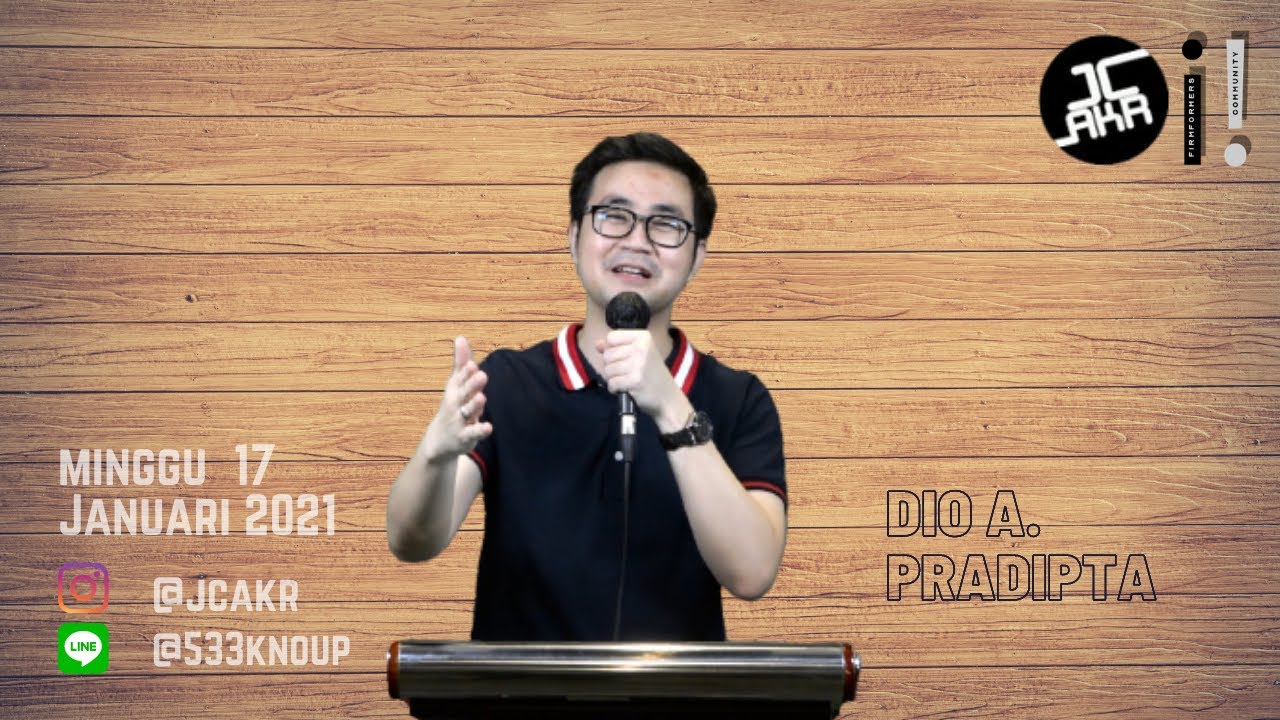 Ibadah Online Jeremiah Generation Wisma AKR Kebon Jeruk | 17 Januari ...