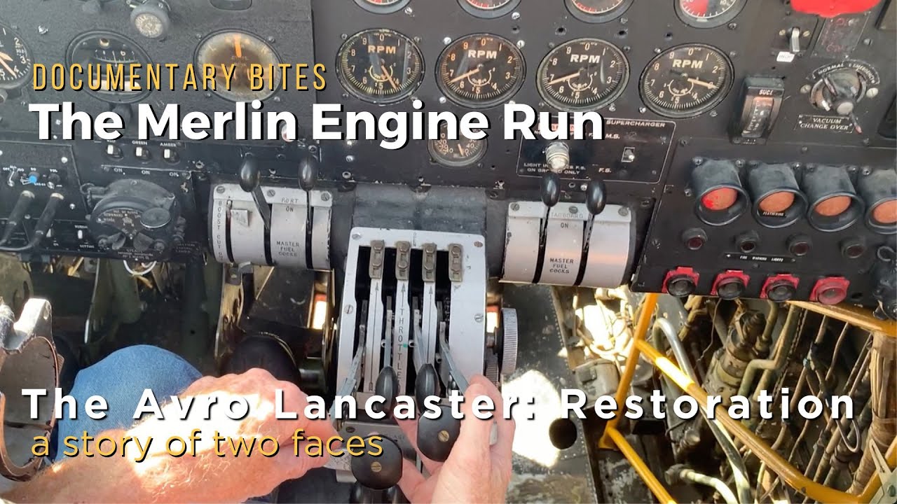 The Avro Lancaster: Restoration. A Story of Two Faces. The Merlin ...