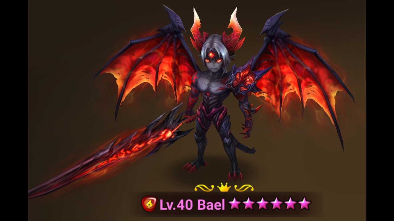 Summoners War - Fire Demon - Bael - RTA - YouTube