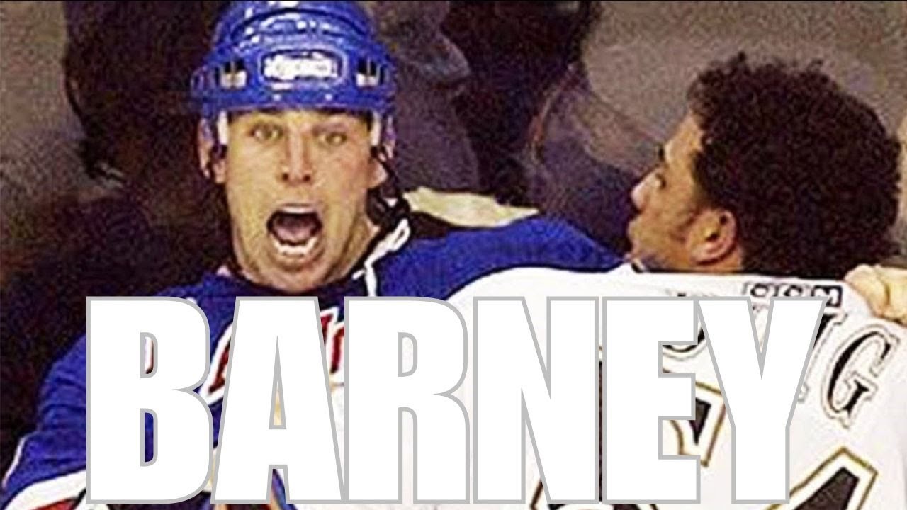"Barney" - Matthew Barnaby - Top 5 NHL Fights - YouTube