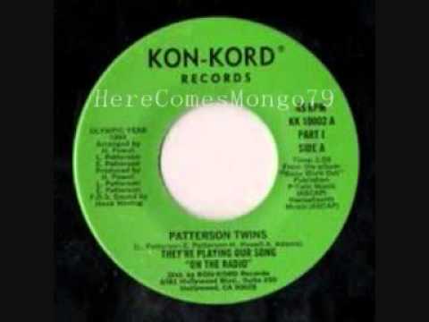 Patterson Twins – They're Playing Our Song "On The Radio" – Vinyl (7 ...