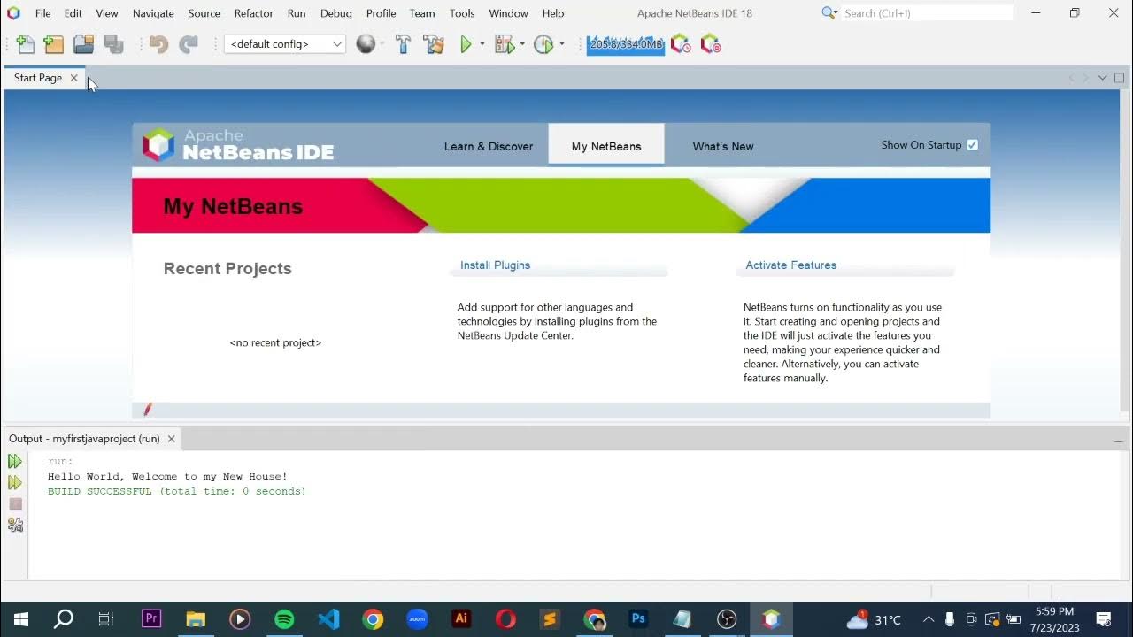 Java Class Tutorial Using Netbean Youtube