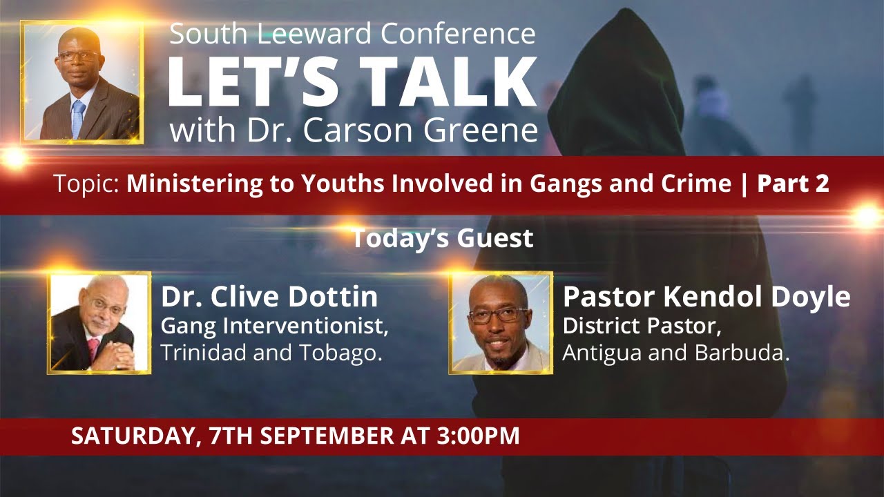 Let's Talk with Dr. Carson Greene || September 7th 2024 || At 3:00pm ...