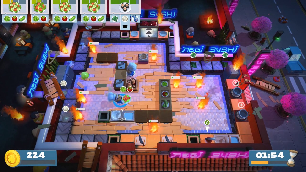 Overcooked 2 - Gameplay - YouTube