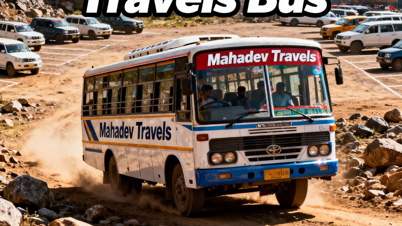 Driving mahadev travels bus. #bussimulatorindonesia - YouTube