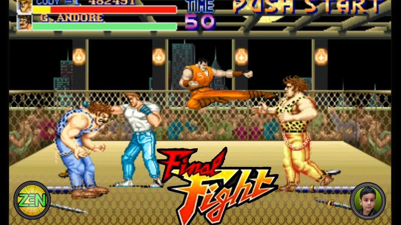 Final Fight stage 3 | Final Fight | game | ZAYAN ENTERTAINMENT NETWORK ...
