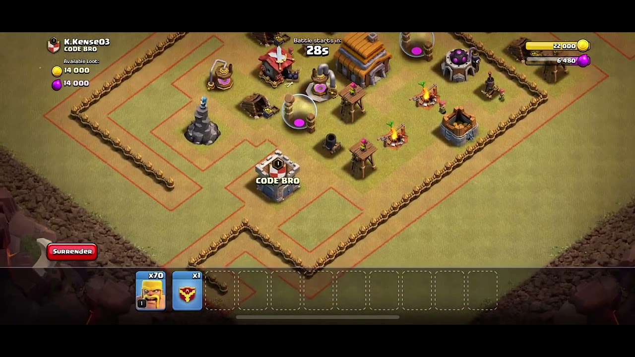 Clash of Clans | First ever war attack on this account! - YouTube