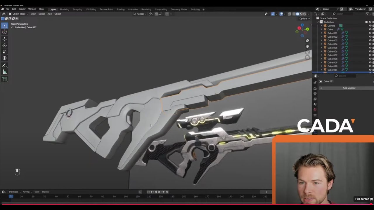 3D Bootcamp by CADA - Modelling (Week 15 - 2025) - YouTube