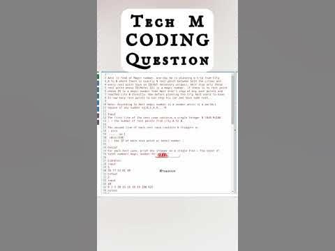 Tech Mahindra Coding Questions 2023 🤔🤔 - YouTube