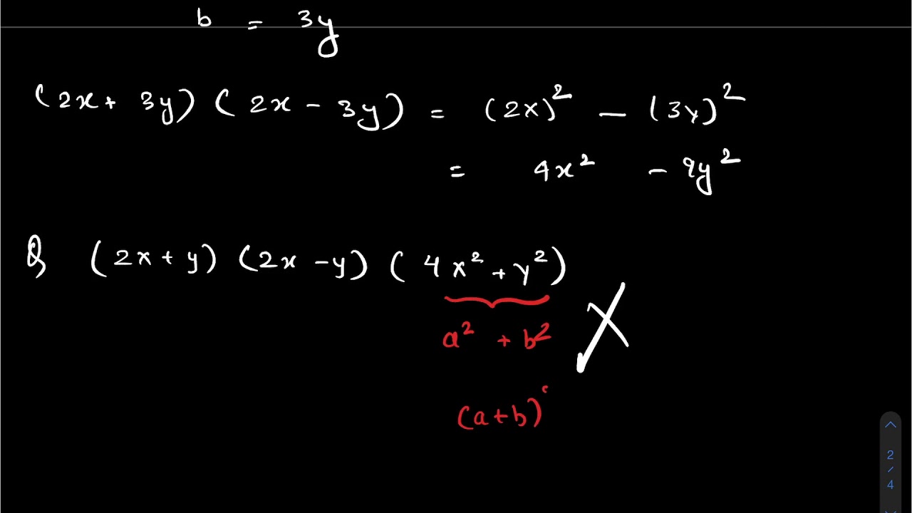 9th CBSE || Maths - Chapter 2 - Polynomials - Algebraic Identities ...