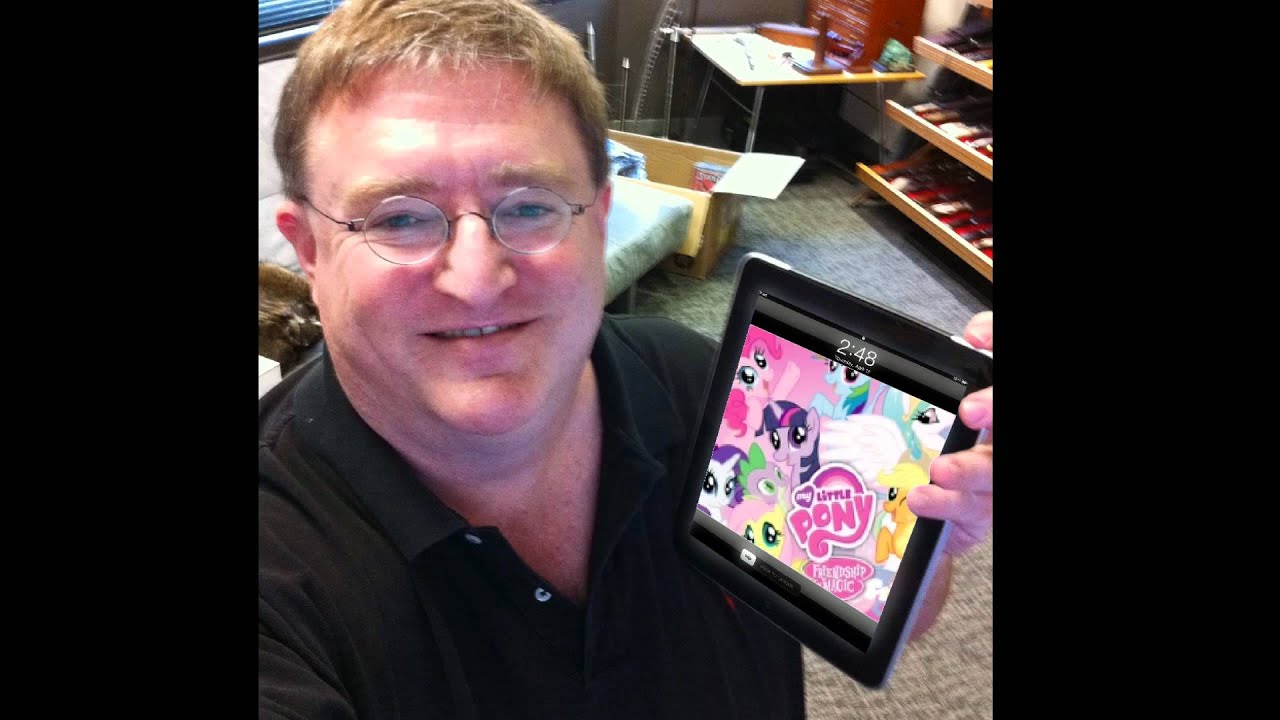 My face when Gabe Newell said he is a Brony - YouTube