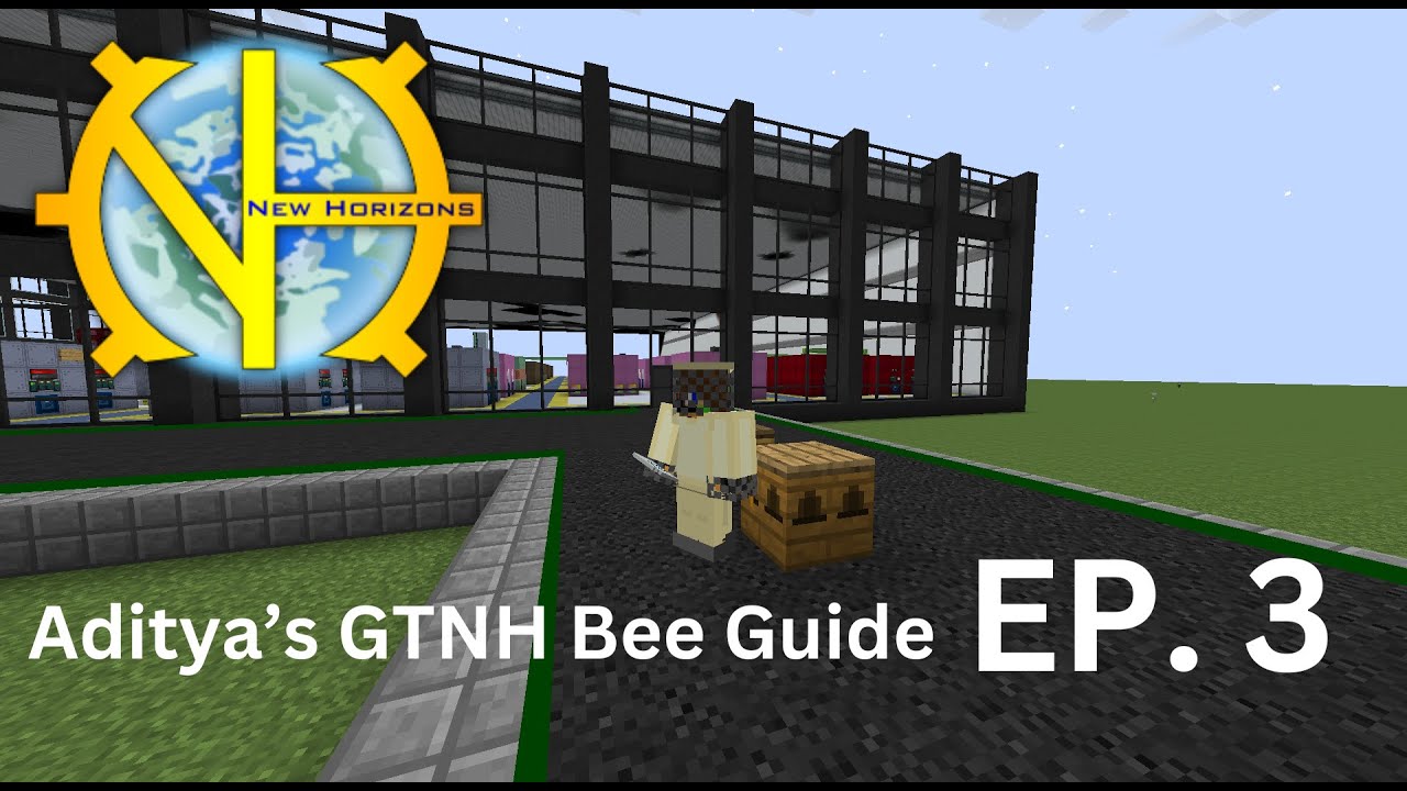Aditya's Guide to GregTech: New Horizons Bees | Ep. 3 | THE START OF BREEDING - YouTube