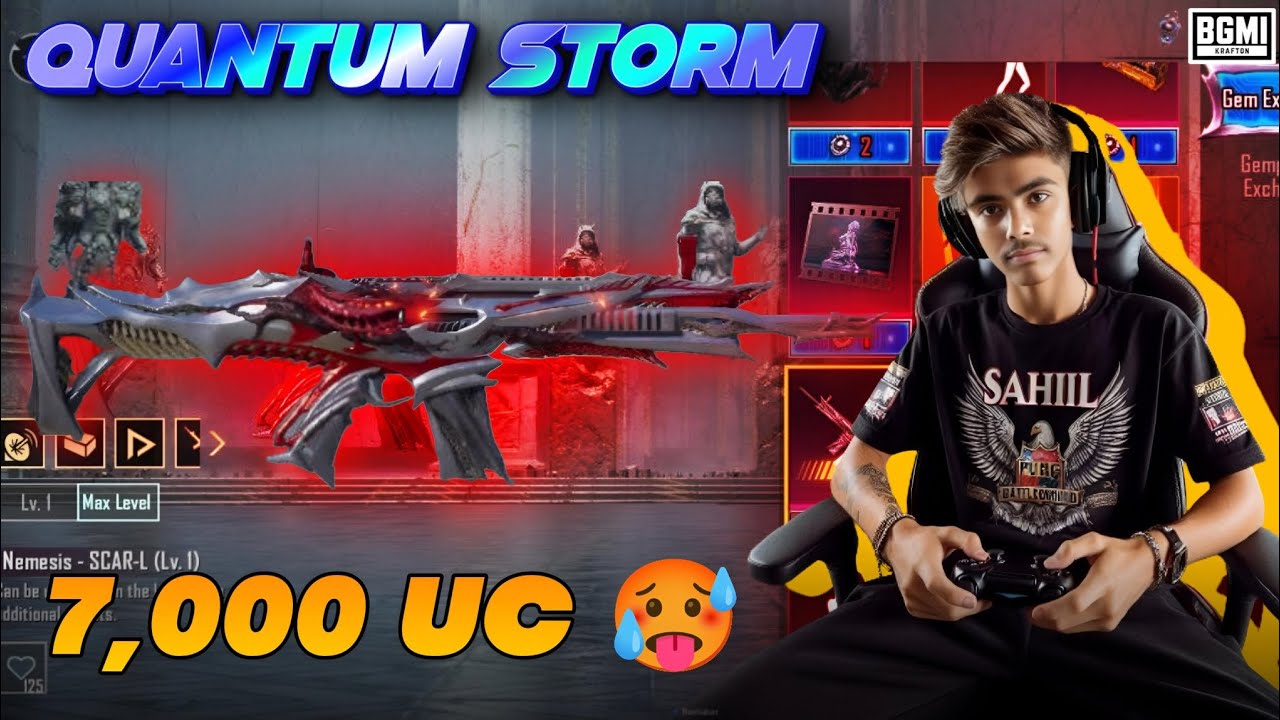 Quantum Storm Ultimate opening | New ultimate crate opening | Bgmi New Scar L Crate Opening ...