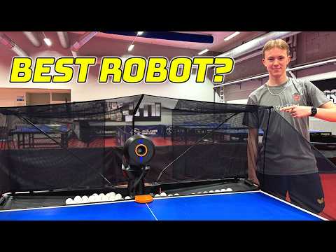World’s Best Table Tennis Robot? (Omni S Pro)