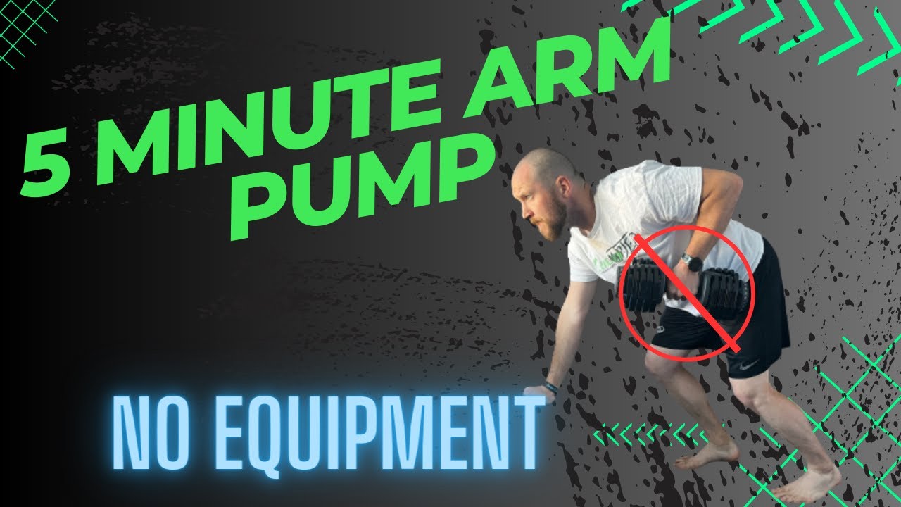 5 Minute Upper Body Pump - YouTube