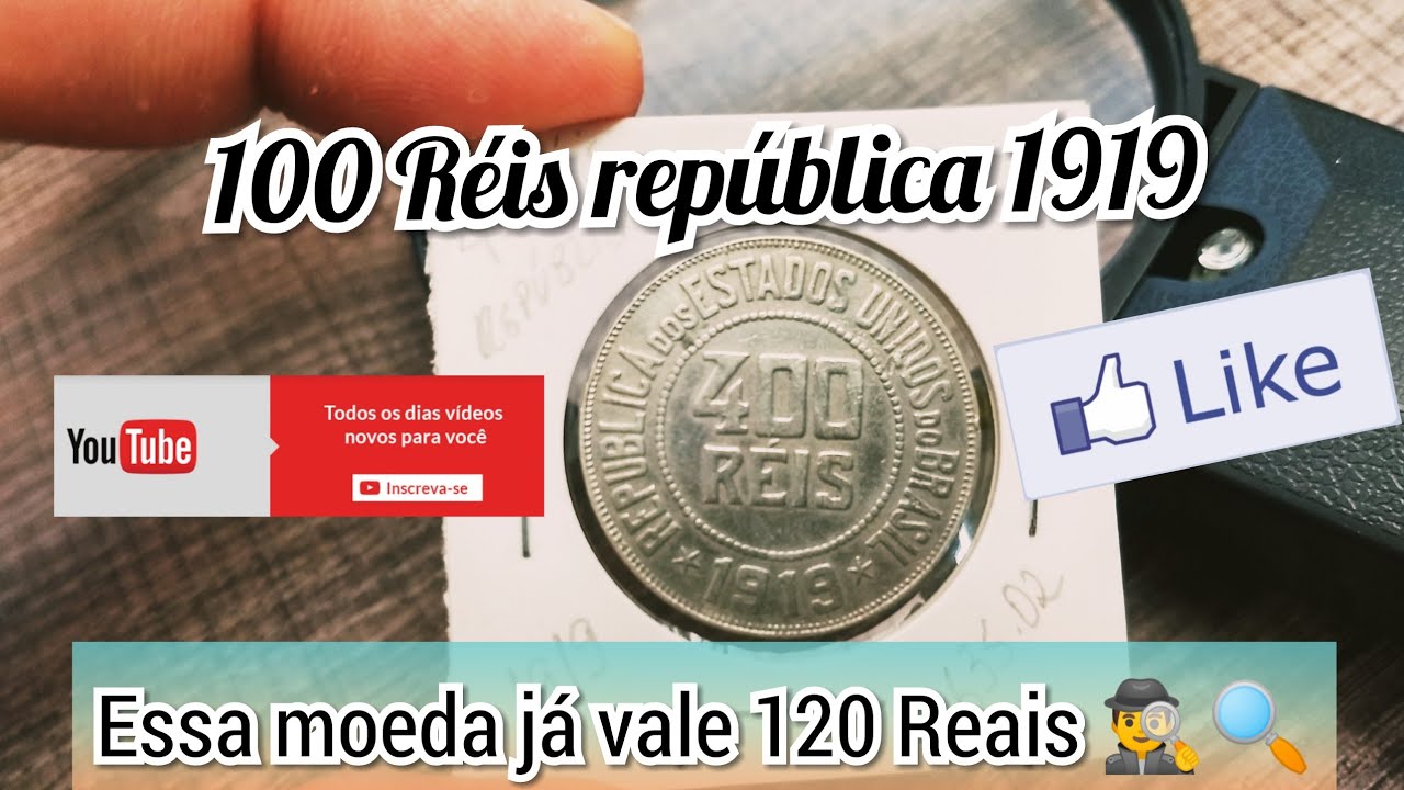 Moeda 400 R is Ano 1919 j Vale 120 Reais Valores Atualizados De moeda-400-r-is-ano-1919-j-vale-120-reais-valores-atualizados-de