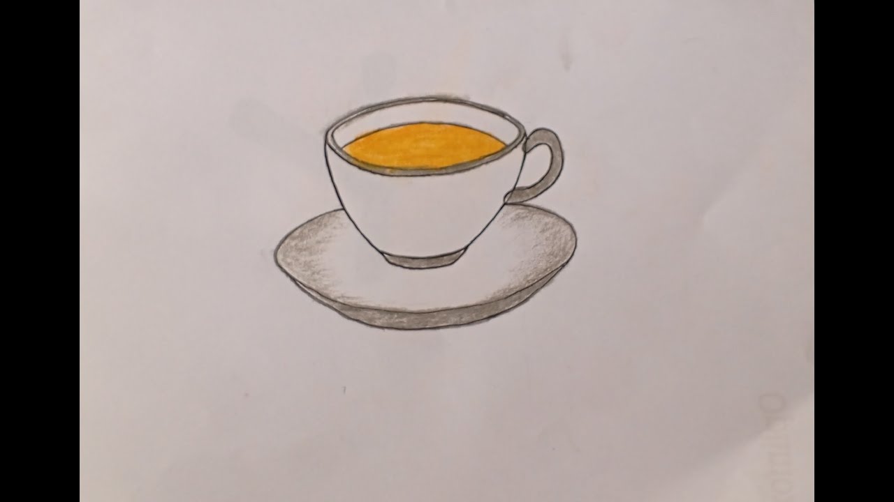 Mastering the Art of Tea Cup Drawing Easy Step by Step Guide - YouTube