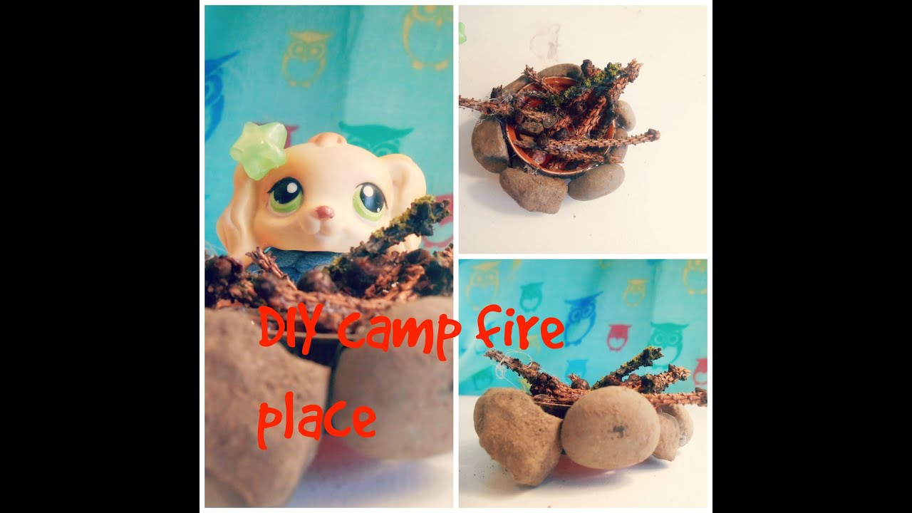 LPS DIY: Campfire - YouTube