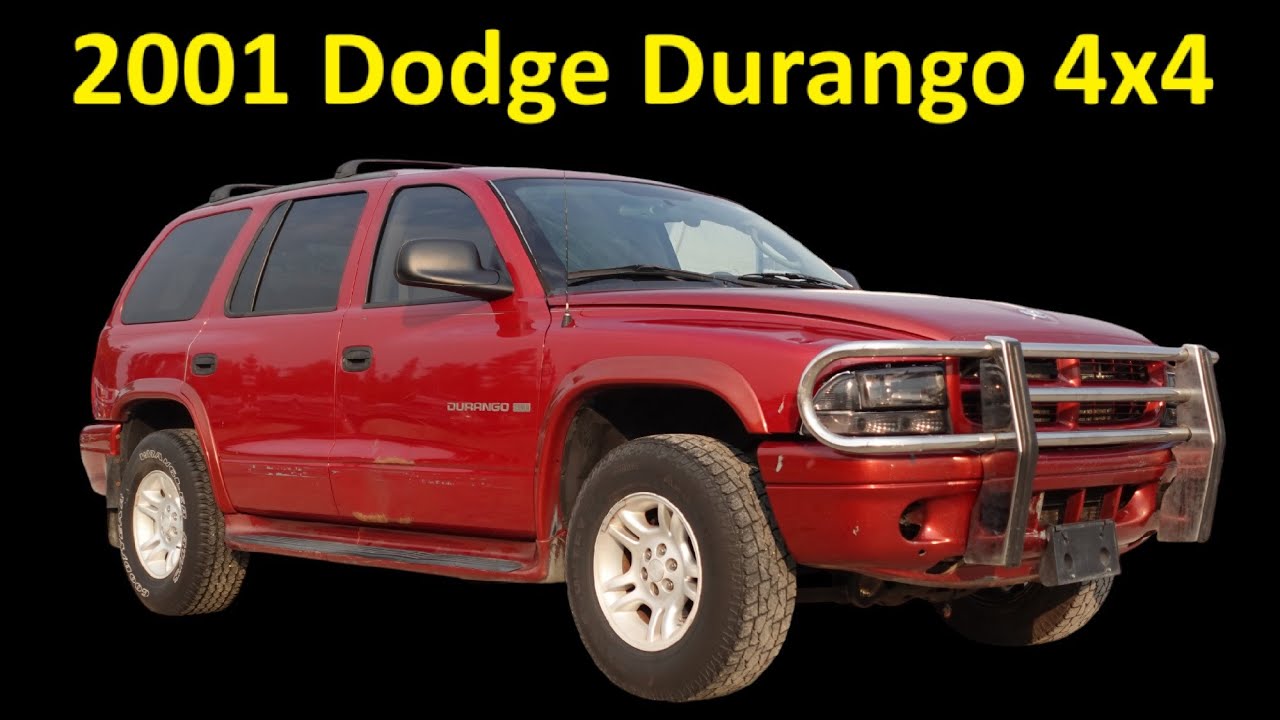 2001 Dodge Durango 4x4 3rd Row SUV leather High mile runs great $1295 ...