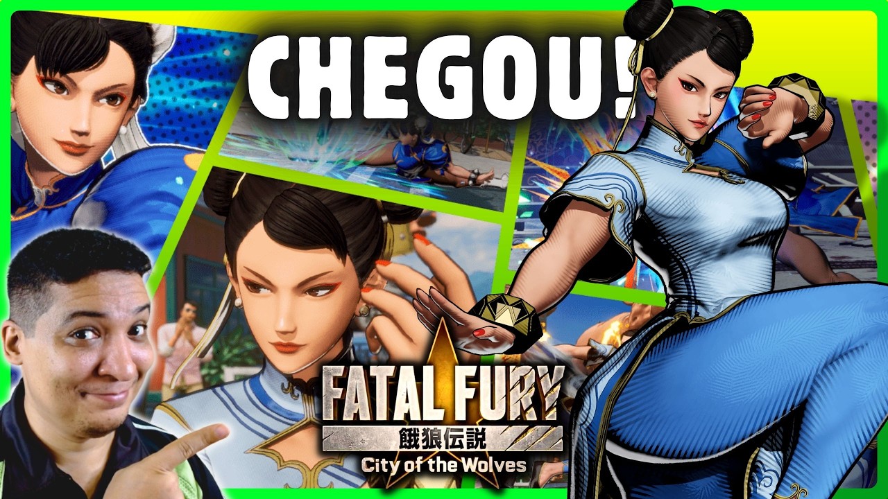 🗜 Chun-Li Chegou! Combos, História, Cena Pós-Créditos e TUDO mais dela ...