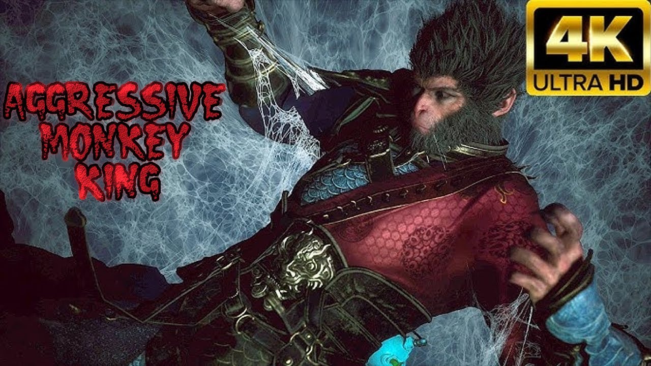 Black Myth Wukong- Monkey King Vs Spider Monster-Monkey King Vs Spider ...