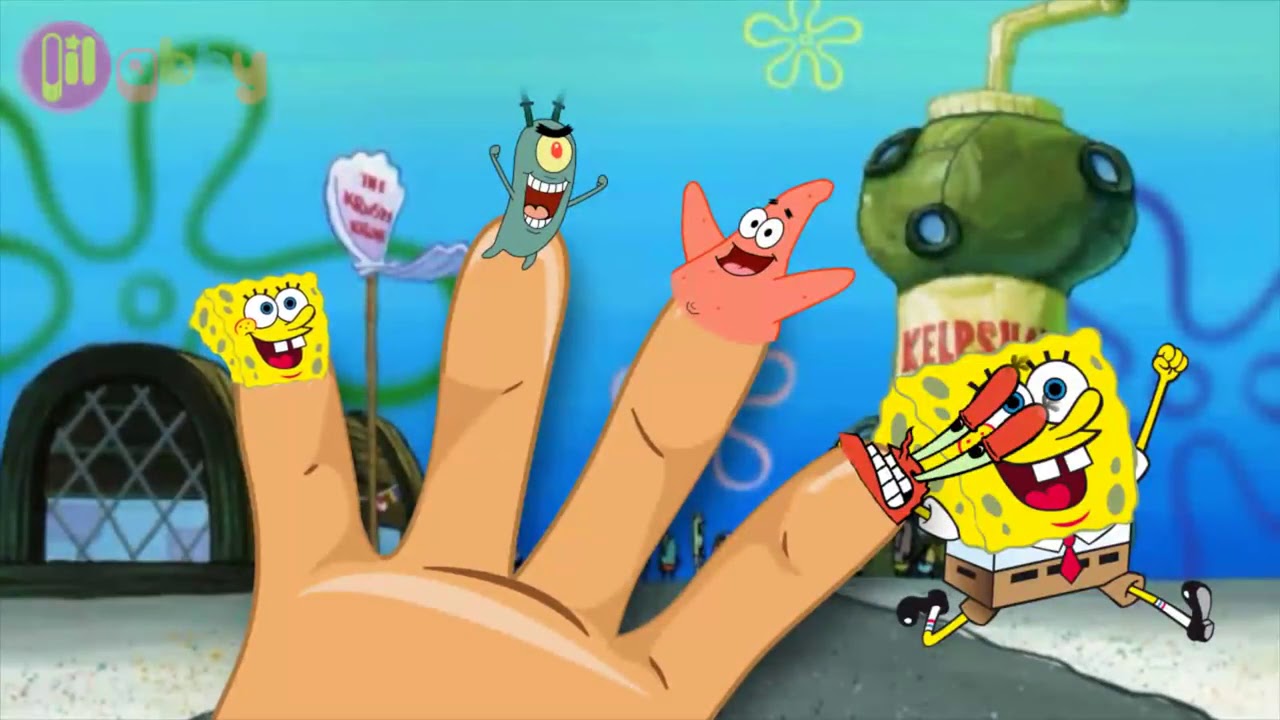 Spongebob Squarepants Nursery Rhymes for children । ABC alphabet Song ...