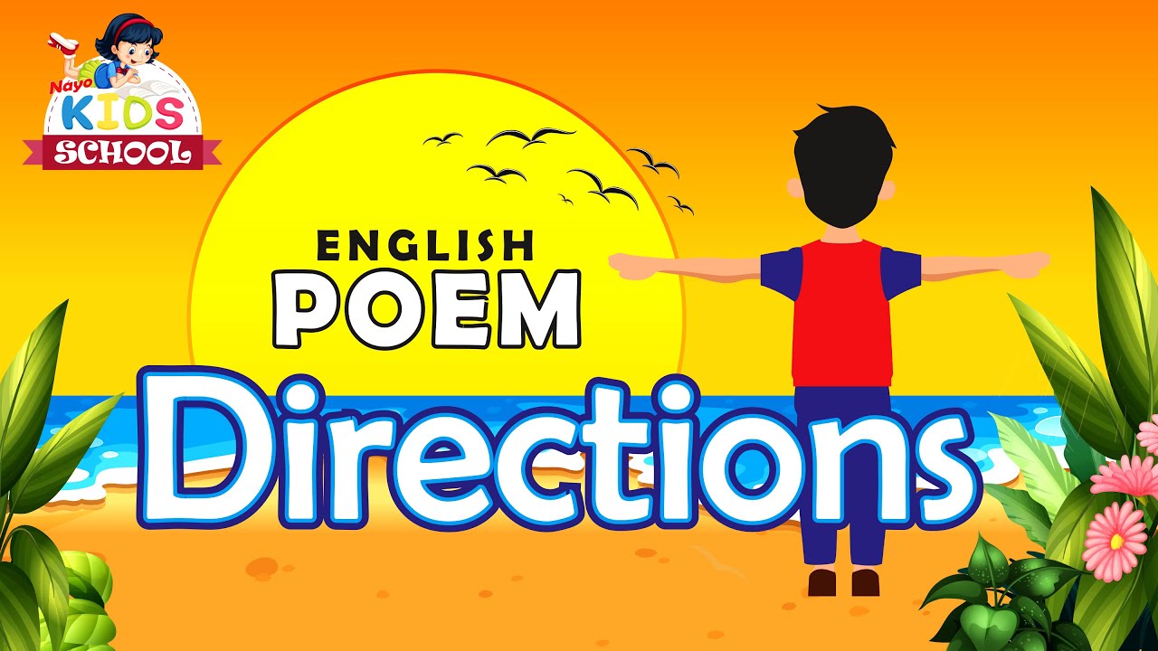 Directions | Four Directions Poem for Kids | Nursery Rhymes | Short ...