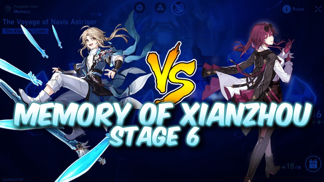 Yanqing on Memory of Xianzhou Stage 6 | Honkai Star Rail - YouTube