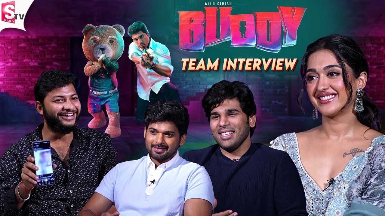 BUDDY Movie Team Interview | Allu Sirish | Ajmal Ameer | Gayatri Bhardwaj | Anchor Pawan ...