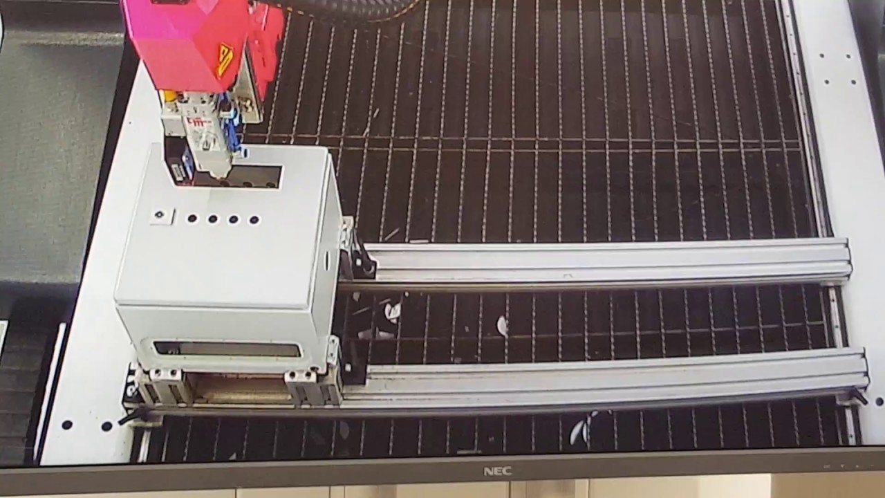 Rittal Perforex LC3030 - Laser Bohr-/Ausschnittmaschine - YouTube