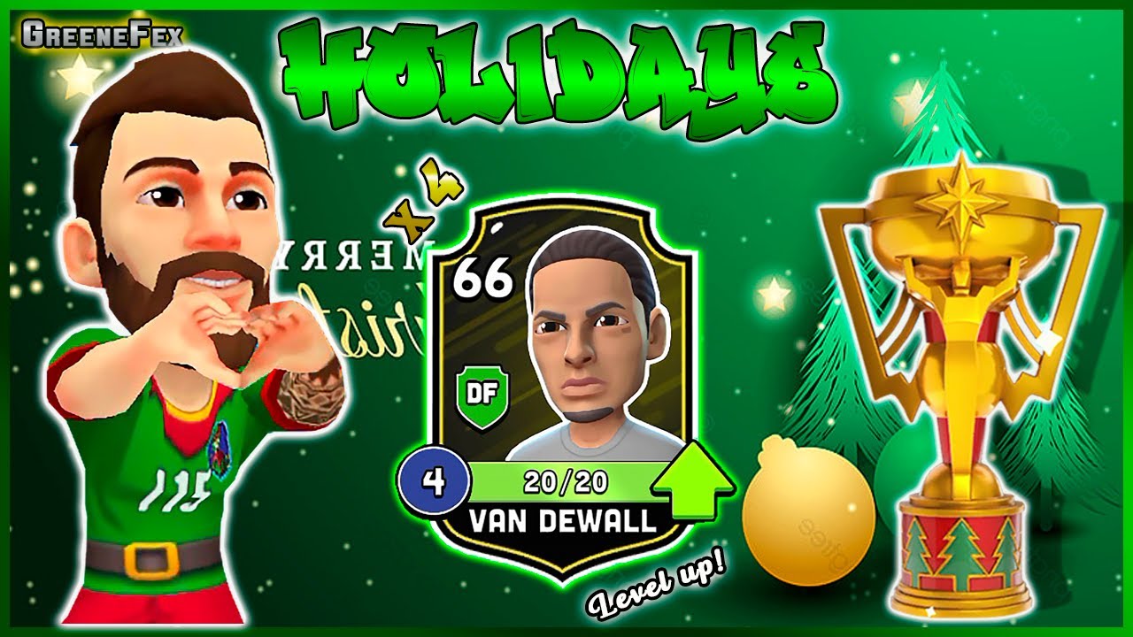 A surprising Holidays Tournament 🏆😄 | Virgil Van Dijk x4 (Level Up)⬆️ ...