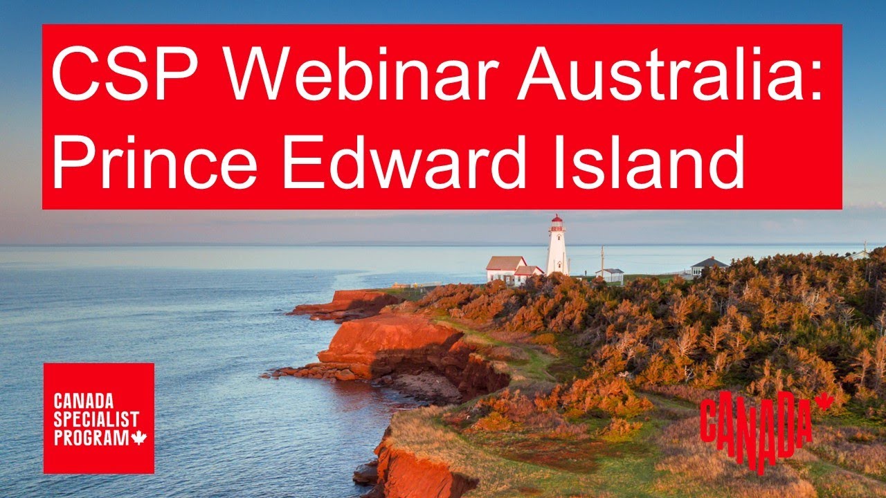 CSP Webinar Australia: Prince Edward Island - YouTube