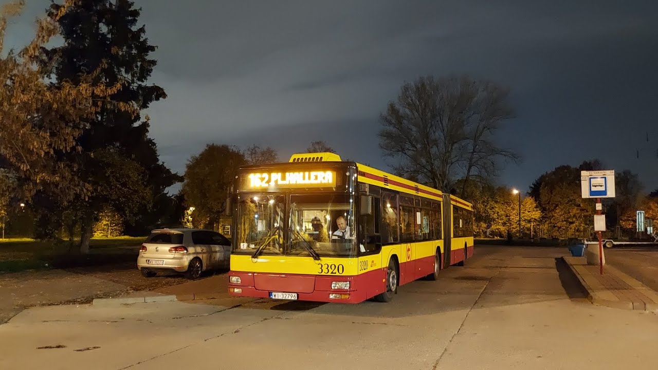 MAN NG313 #3320 [🚍162] MZA Warszawa - YouTube