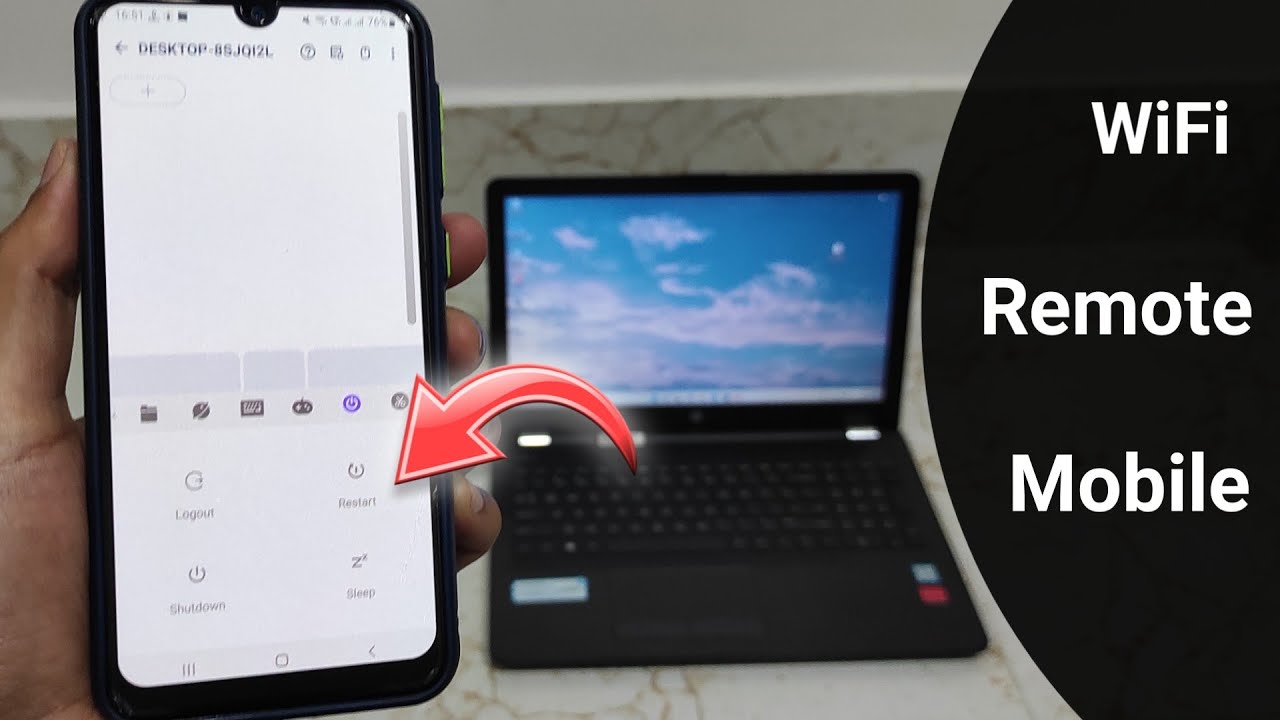 How to Use Mobile as a WiFi Mouse for Laptop-PC | - YouTube