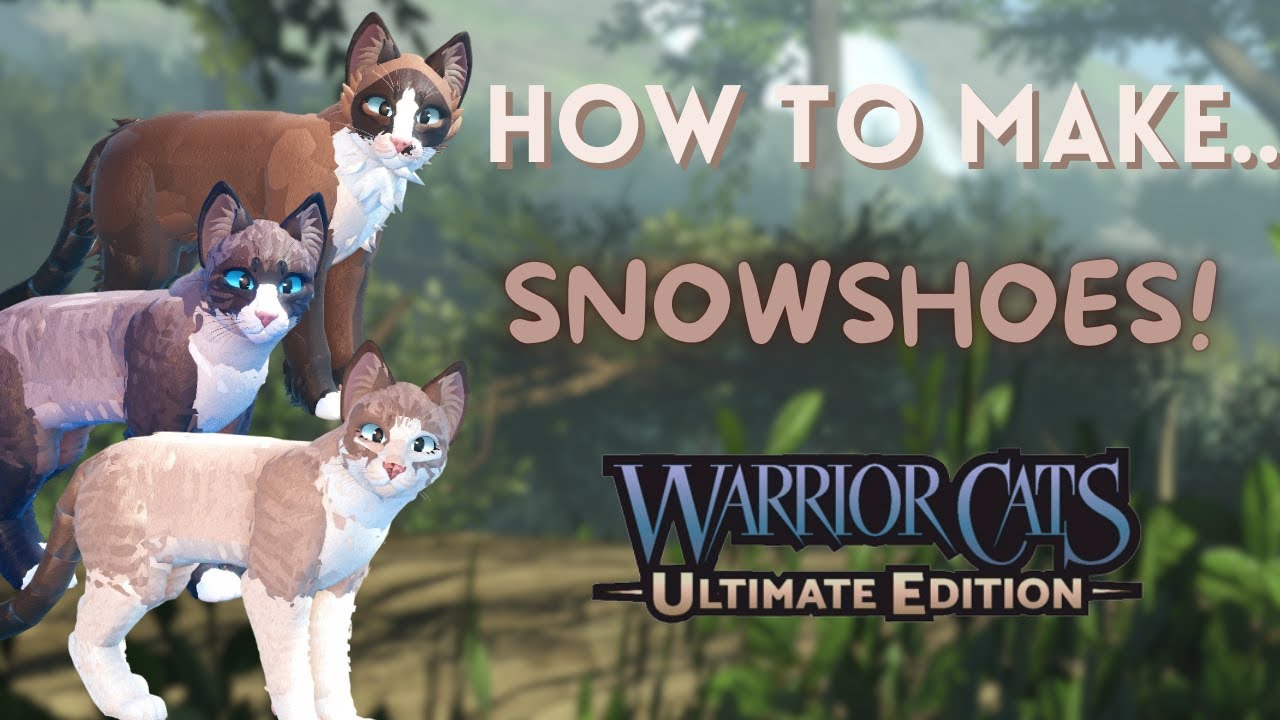 MORPH TUTORIAL - SNOWSHOES | How to make? Ep. 11 | Warrior Cats ...