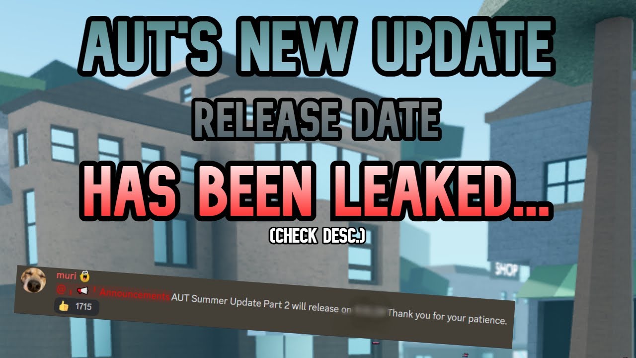 AUT's New Update Release Date Has Been LEAKED... - YouTube