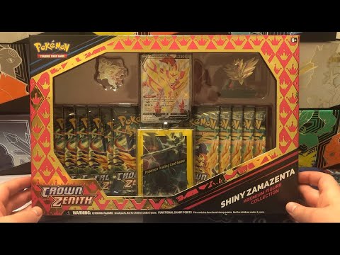 I Opened the NEW Zamazenta Collection Box! Will I Find The GOLD!? - YouTube