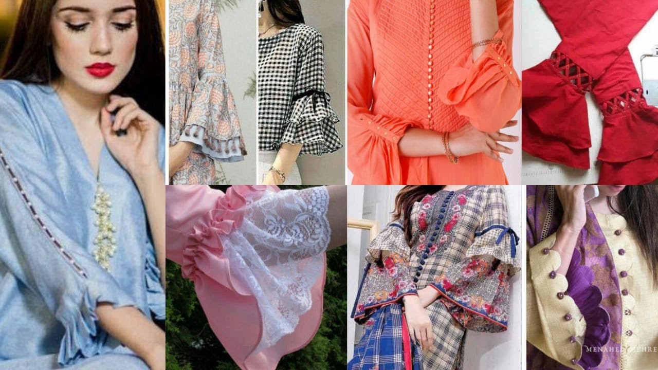 Top Stylish & Beautiful Sleeves Designs - YouTube