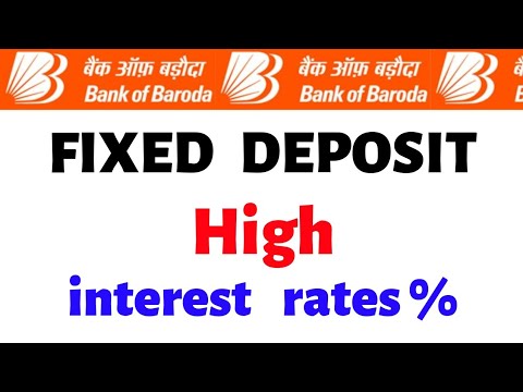 bank of Baroda fixed deposit interest rates increased | bank of Baroda ...