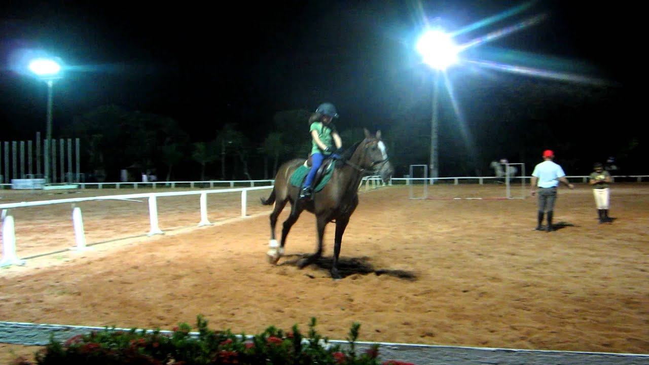 Raquel horseback riding at night - YouTube