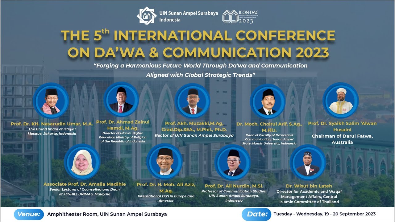 🔴 LIVE - THE 5TH INTERNATIONAL CONFERENCE ON DA'WA & COMMUNICATION 2023 ...