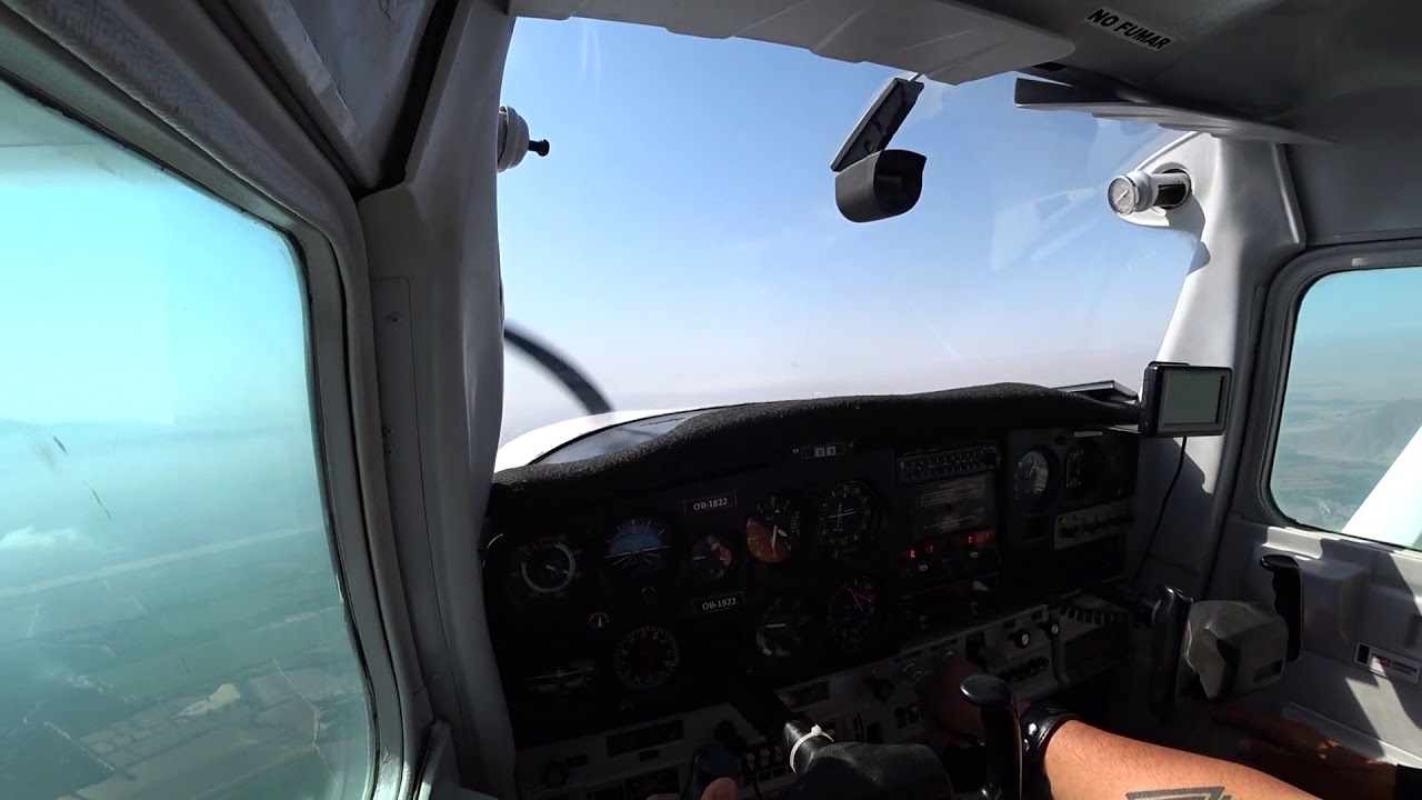 CESSNA 152 Stall con flaps C152 - YouTube
