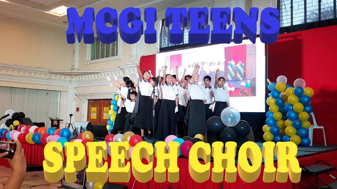 MCGI TEENS SPEECH CHOIR CHAMPION PAMPANGA DIVISION #togodbetheglory # ...